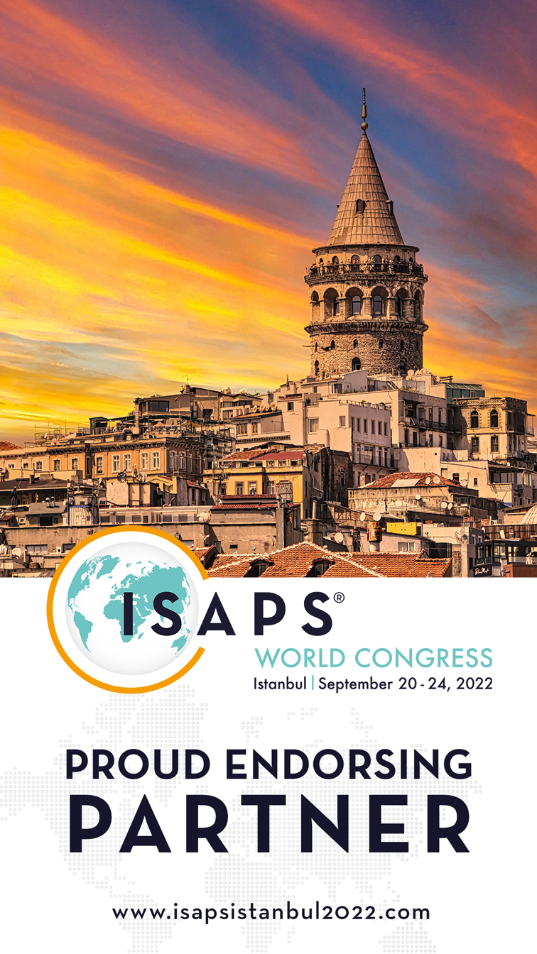 ISAPS World Congress in Istanbul: September 20-24, 2022-台灣美容外科醫學會